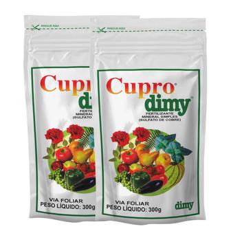 2X Fertilizante Antifungos Cupro Sulfato de Cobre (300g) DIMY ...