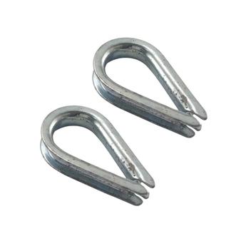 2x Olhal de Cabo de Aço 3/16 Guinchos Coluna, Guincho Prime - Menegotti ...