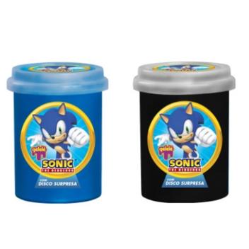 2x slime gelelé sonic com disco surpresa - 152g - sortido - DOCE ...