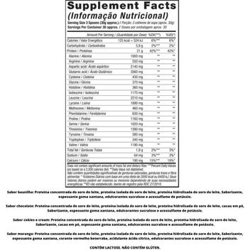 2x Whey 100% HD Black Skull - 900g (WPC, WPI E WPH) + Creatina Turbo 300g Pote Sem Sabor ...