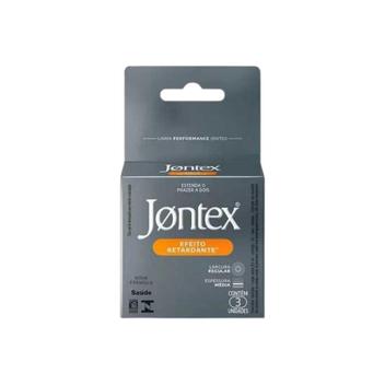 3 Camisinhas Jontex Efeito Retardante Preservativo - Preservativo ...