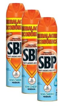 3 Inseticida SBP Anti Aedes Aegypti Sem Cheiro 360ml cada - Inseticidas ...