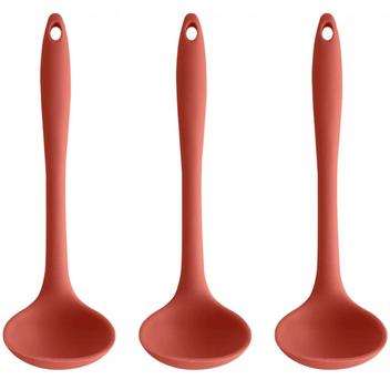 3 Kit de Conchas Silicone Cozinha Sopa Caldo Feijão OU Terracota Talher ...