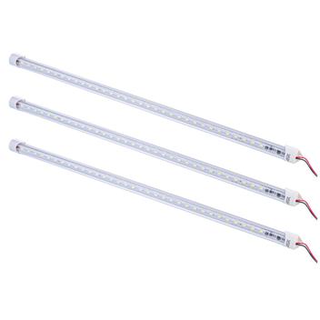 3 Luminária Barra Led Bi-volt 12v 24v Asx 50cm Caixa Cozinha - IMPERIAL ...