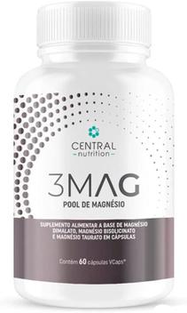 3 Mag Pool De Magnesio 60Caps V Caps Central Nutrition - BCAA ...