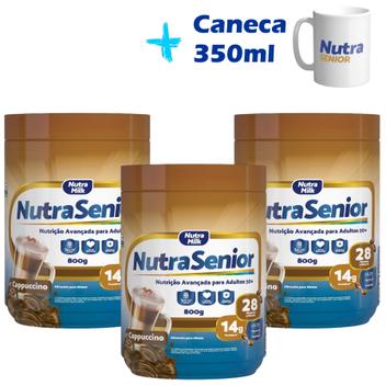 3 Nutra Senior 50+ Rico Em Vitaminas E Mineirais + Presente Exclusivo ...
