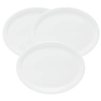3 Travessa Rasa De Porcelana 30,5x24cm Gourmet Pro Oxford - Travessa ...