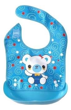 3 Unid. Babador Cata Migalha Impermeável Bebê Alimentação Ua - SHM ...