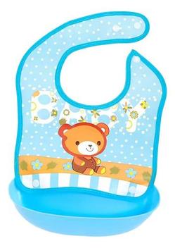 3 Unid. Babador Cata Migalha Impermeável Bebê Alimentação Um - SHM ...