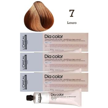 3 Unidades Tonalizante 7 Louro Dia Color L'Oréal Professionnel ...