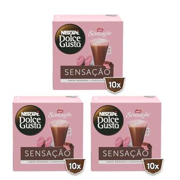 30 Capsulas Dolce Gusto Chocolate Sensação Caixa 30 Unidades - Nescafé ...