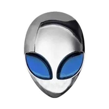 3D Metal Alienware Alien Head Car Motorcycle Emblem Auto Logo Badge ...
