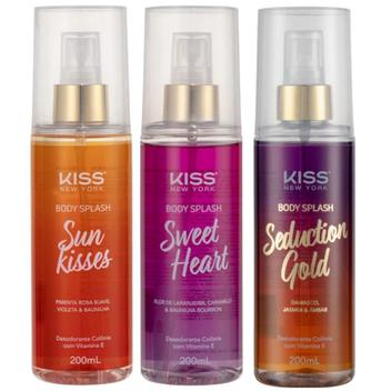 3UN Body Splash Sun Kisses Sweet Heart Seduction Gold Kiss - Body ...