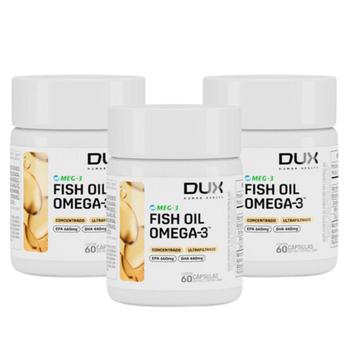 3x Ômega 3 Fish Oil Epa 660 Dha 440 Dux 60 Capsulas - Ômega 3 / Óleo de ...