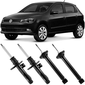 4 Amortecedor Gol G5 G6 G7 2008 a 2018 Dianteiro Traseiro Cofap ...