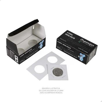 4 Cx Coins Holder Porta Moedas Grampeável Organizer 27,5mm - Expositor ...