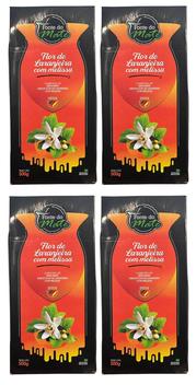 4 Erva Mate Chimarrão FONTE DO MATE FLOR LARANJEIRA MELISSA - Erva Mate ...