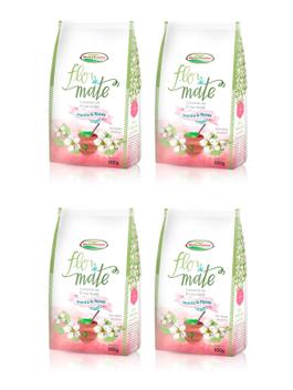 4 Erva Mate Chimarrão SCHNEIDER FLOR DE MATE Menta 500g - Erva Mate ...