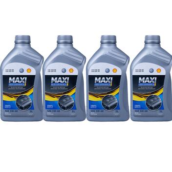 4 Oleo De Motor Original Vw Maxi Performance 5w40 508 88 - Shell ...