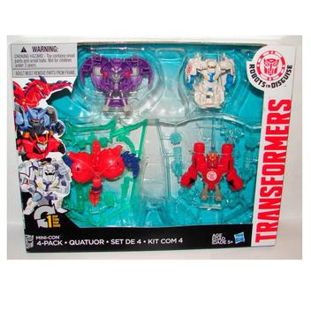 4 pack Boneco Transformers Kit Minicons Decepticon Hammer Undertone ...