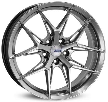 4 rodas raw modelo ff117 flow forming / aro 19x8,5 (5x112) et35 - Roda ...