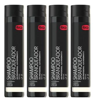4 Shampoo Branqueador Ibasa 250ml Cães/gatos Envio Imediato - Shampoo e ...
