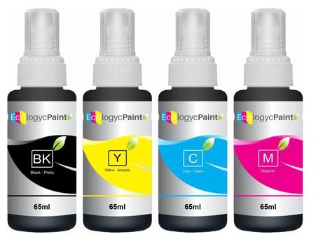 4 tinta para epson l395 664 l395 l365 l120 modelo compatível ...