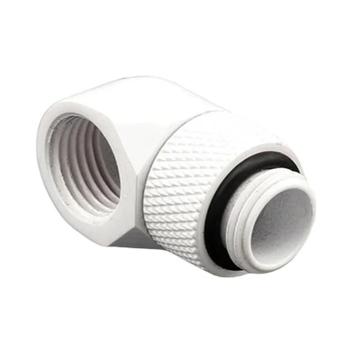 45 graus 90 graus O Adaptador Angular Giratório Cabe 360 Gira A Compressão Manual G1/4 ...