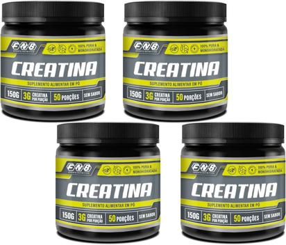 4x Creatina Monohidratada 100% Pura 150g Flora Nativa - Flora Nativa do ...