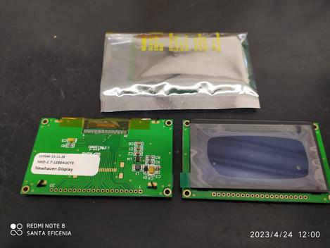4x Display Grafico 128x64 Oled 2,7" Nhd-2.7-12864ucy3 - Newhaven ...