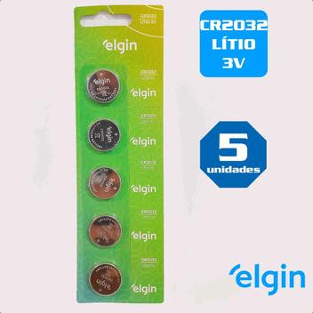5 Baterias / Pilhas CR2032 Litio 3V Elgin - Pilhas - Magazine Luiza