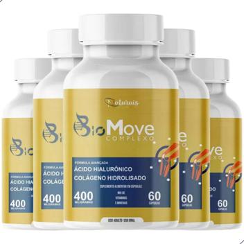 5 biomove 60 capsulas original - formula avançada - articulações ...