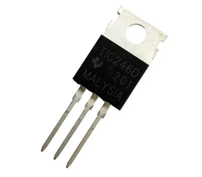 5 pçs - transistor tic246d - tic 246 d - triac - 16 amperes - MALYSIA ...