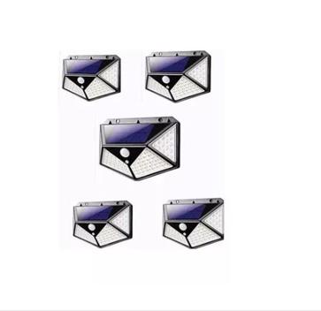 5 Refletor 100w Led Com Sensor A Prova Dágua Parede Jardim ...