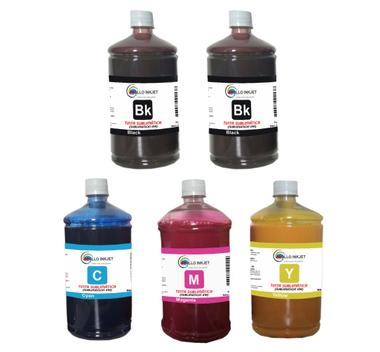 5 Tintas Sublimaticas Para Impressora E. Kit 5 Litros - APOLLO INKJET ...