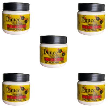 5 Unidade Vaselina Solida Em Pasta Industrial 90g - DIMEC - Vaselina ...