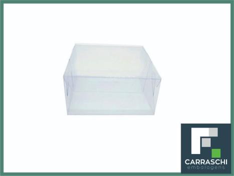 50 Caixas Em Acetato transparente 10x10x4cm de altura - Carraschi ...