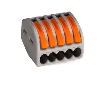 50 Pçs Conector Borne Emenda 5 Fios - Modelo Pct-215 - LR - Plugs e ...