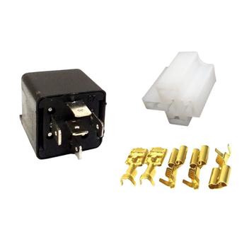 50 Rele 5 Pinos 40a 12v Auxiliar Automotivo TRA 116213 Com Suporte e 50 ...