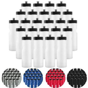 50 Strong Sports Squeeze Water Bottle Bulk Pack - 24 Garrafas - 22 oz ...