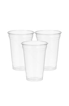 50 un copo descartavel liso pp 300ml 330ml resistente chopp - E A COSTA EMBALAGENS - Copo de ...