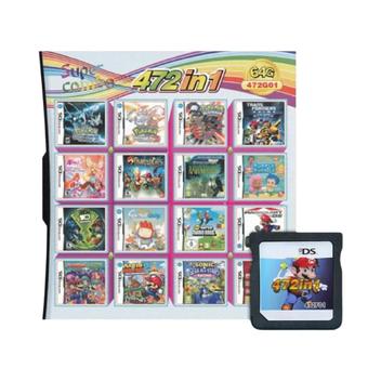 510 Em 1 3DS NDS Cartão De Jogo Combinado Coleção Pokémon Cassete 482 ...