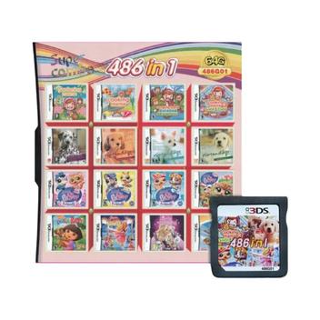 510 Em 1 3DS NDS Jogo Combinado Cartão Pokémon Coleção Cassete 482 IN1 ...