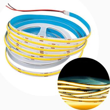 5m Fita Led Cob 8mm 252leds/m 12v Ip20 3000k 4000k 6000k - Goldensky - Fita de LED - Magazine ...