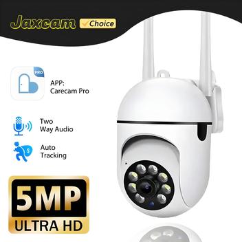 5MP WiFi PTZ Mini Câmera De Vigilância Interna Detecção Humana Monitor ...