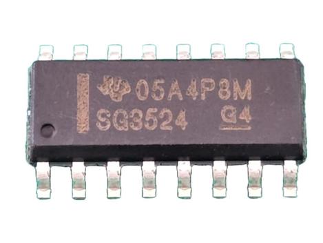 5x Circuito Integrado Sg3524dr Sg3524 Smd Texas - Materiais Elétricos ...