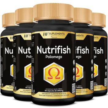 5x nutrifish poliomega vitaminas e minerais epa dha - HF SUPLEMENTS - Vitaminas A-Z - Magazine Luiza