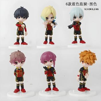 6 pçs/set BLUE LOCK Figura Modelo Brinquedos 9,5 cm - Bandai ...