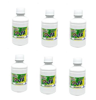 6 Tinta Pva Fosco 1000mL 7101 Branco True E Colors - TRUE COLORS - Tinta PVA - Magazine Luiza