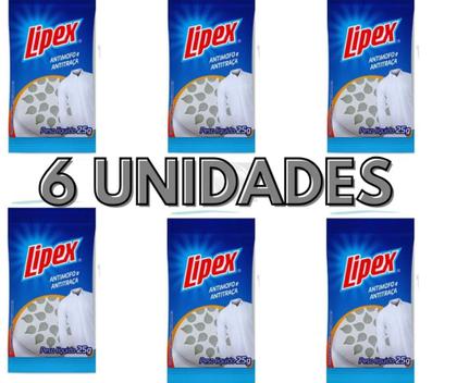 6 Un. Anti Mofo Traça Guarda Roupa Armário Mau Cheiro Lipex - Antimofo ...